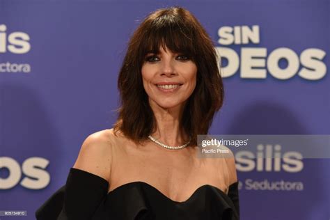 The Spanish Actress Maribel Verdú Poses For Media During A Photocall