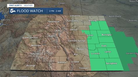 Damaging Hail Flash Flooding Possible Thursday In Southern Colorado