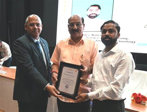 Congratulation Dr Rajendra Kumar Bharti Associate Prof Cse Deptt For Vmsbutu Best Teacher