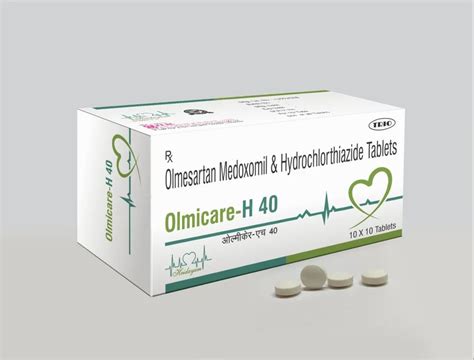 Olmesartan Medoxomil Hydrochlorothiazide Tablet Generic Brand At ₹ 140