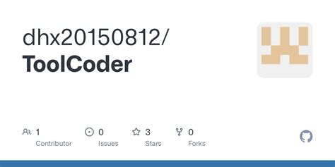 Github Dhx20150812toolcoder