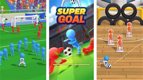 Super Goal Soccer Stickman Levels 1 20 Gameplay Youtube