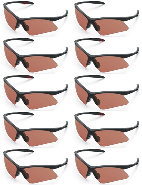 Sun Sports 10 Gateway Cobra Blue Block Light Filter Safety Glasses
