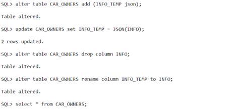 how to migrate textual json data into the new json data type db exam
