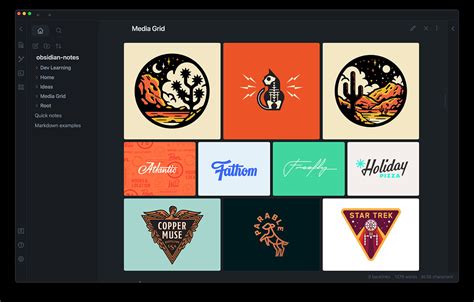 Obsidian插入图片分列显示 经验分享 Obsidian 中文论坛