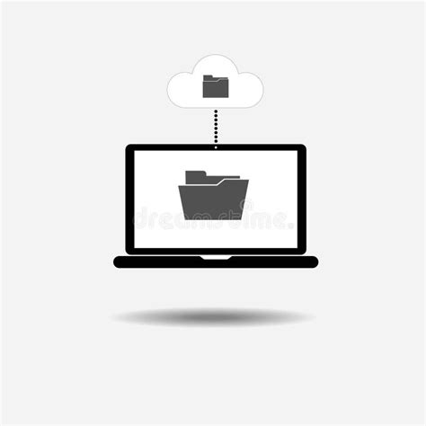 Folder Clound Stock Illustrations 2 Folder Clound Stock Illustrations