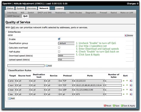 Setting QoS If You Can T Use CoDel Bufferbloat Net