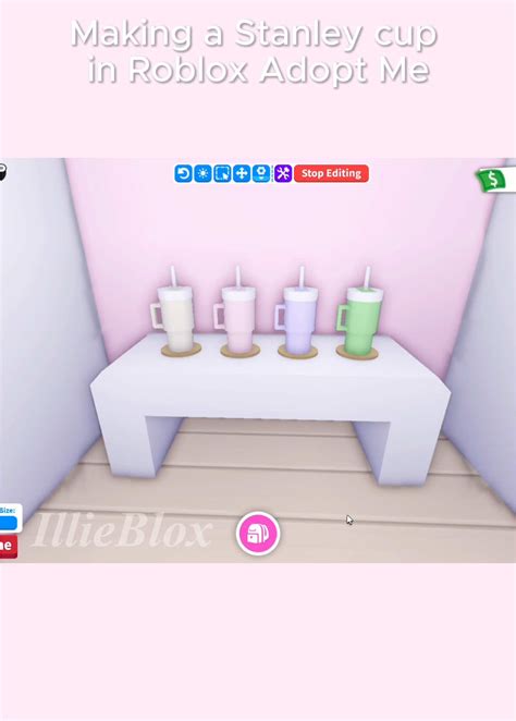 Stanley Cup Tutorial In Roblox Adopt Me Tiktok