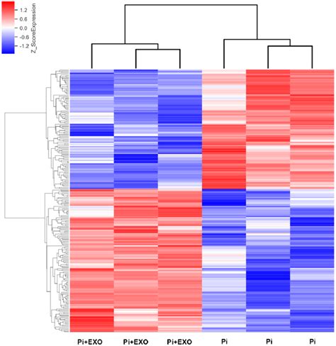 hierarchical clustering analyses of differentially expressed lncrnas