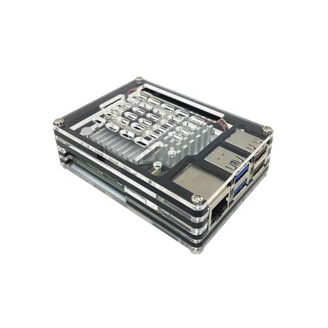 Raspberry Pi 5 9 Layer Case Acrylic Shell Raspberry Pi 5 Case