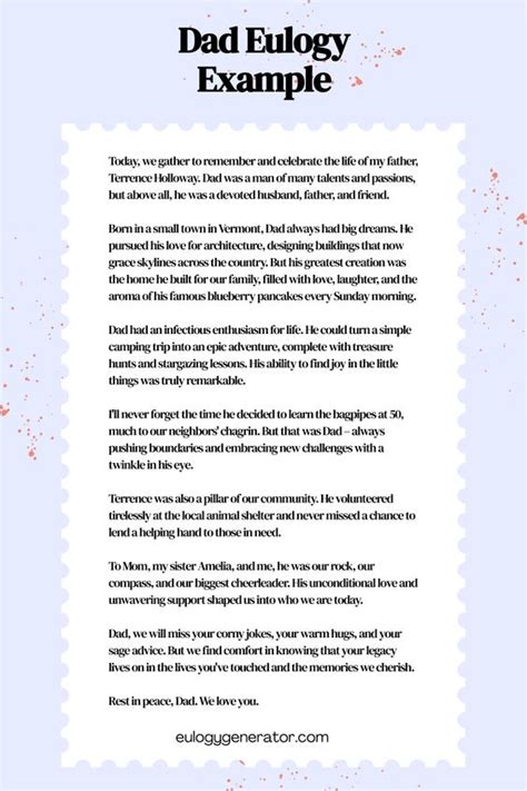 Funny Eulogy For Dad: How to write and deliver a funny eulogy