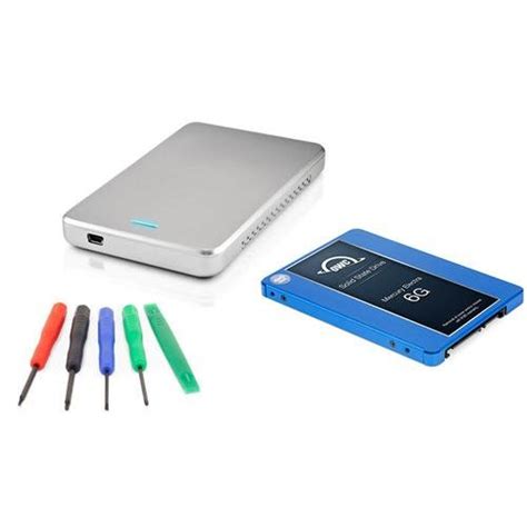 DIY Bundle 480GB OWC SSD Silver Enclosure And Toolkit