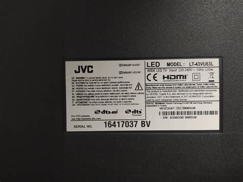Televize JVC LT-43VU63L 4K | Aukro