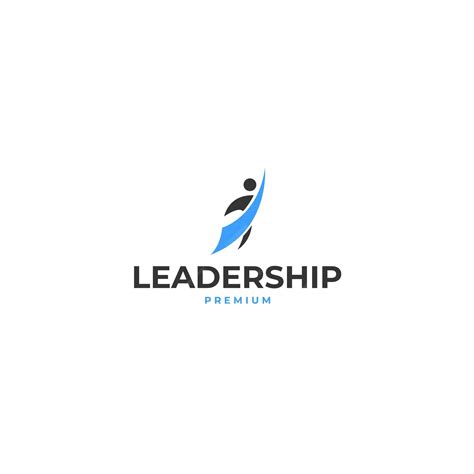 Leadership Logo Design Template Vector Illustration Idea Premium Vector