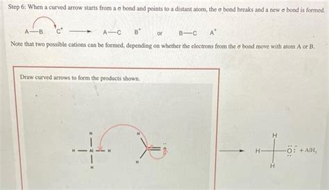 Solved Step 3 When A Curved Arrow Starts From A Lone Pair