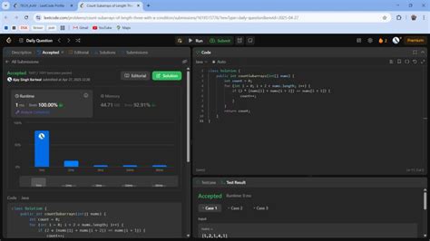 Day117of365 Leetcode Java Problemsolving Codingchallenge Ajay