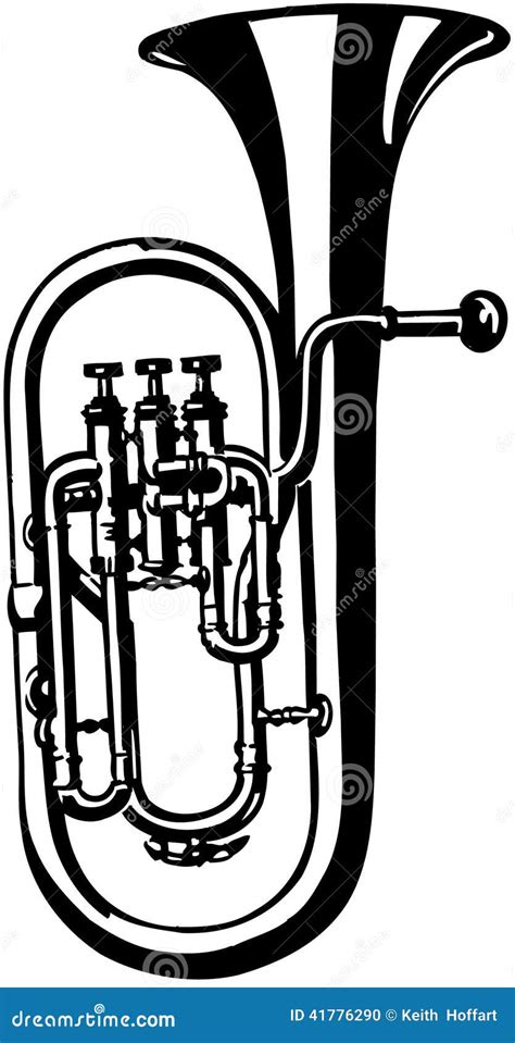 Brass Horn Trombone Vector Clipart Stock Vector Illustration Of