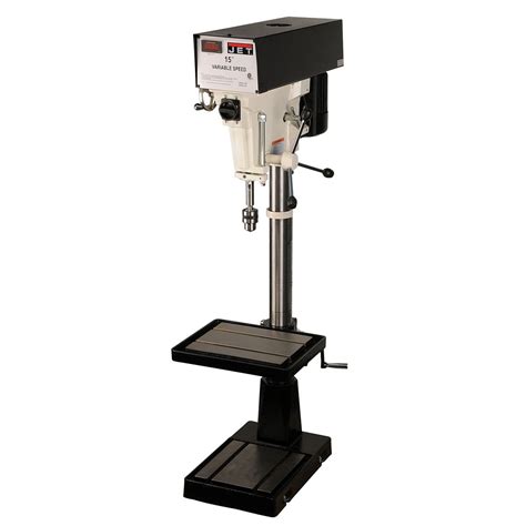 Jet 354550 J A5816 15 Variable Speed Floor Drill Press 1 Hp 115