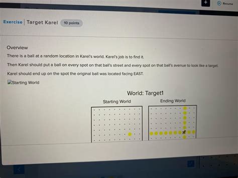 Does Anybody Know How To Do Target Karel Codehs On Extra Karel Puzzles