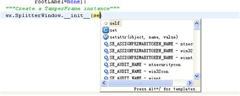 Function Parameters In Eclipsepydev Stack Overflow