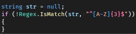Regex Highlight In Regex IsMatch Issue Dotnet Roslyn GitHub