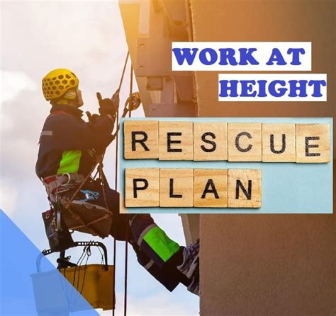 Working At Height Rescue Plan Editable Word File Hse Insider