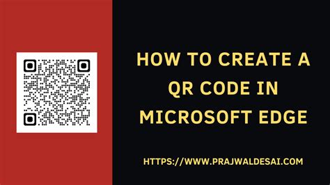 2 Best Ways To Create A Qr Code In Microsoft Edge