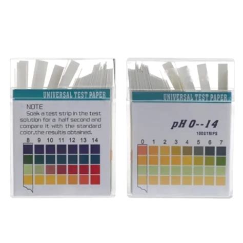 Tiras De Ph Paquete De 2 Rango 0‑14 Papel De Ph Preciso Científico