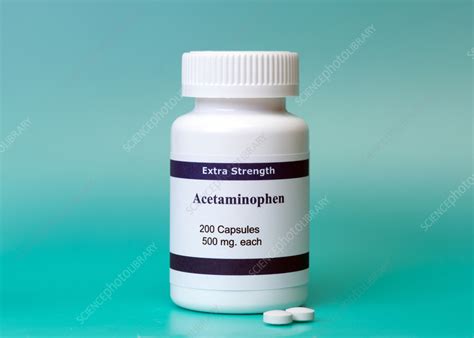 Acetaminophen Stock Image F0358106 Science Photo Library