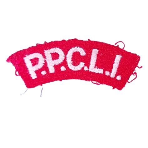 Post Ww2 Canadian Ppcli Princess Patricia Canadian Light Infantry Shou Canadian Soldier Militaria