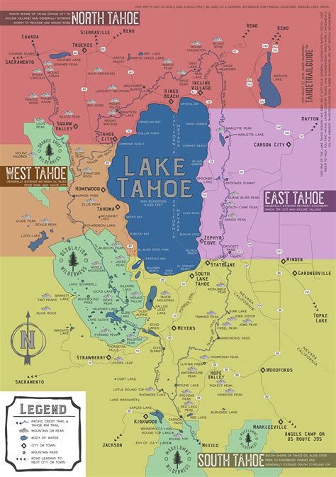 Tahoe Trails Overview Tahoe Trail Guide