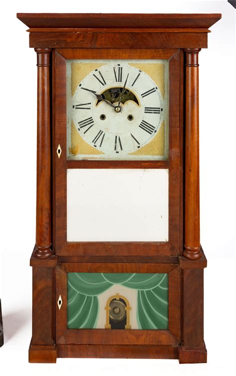 Philip Smith Marcellus N Y Shelf Clock Cottone Auctions