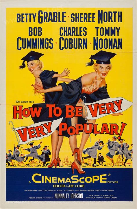 How To Be Very Very Popular Us 1sheet Poster 27x41 Inches From 1955
