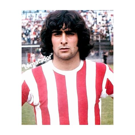 Argentina Superliga 1974 Instituto Home Jersey Mario Kempes
