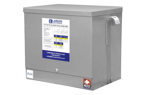 Larson Electronics 3 KVA Isolation Transformer 208Y Wye Primary