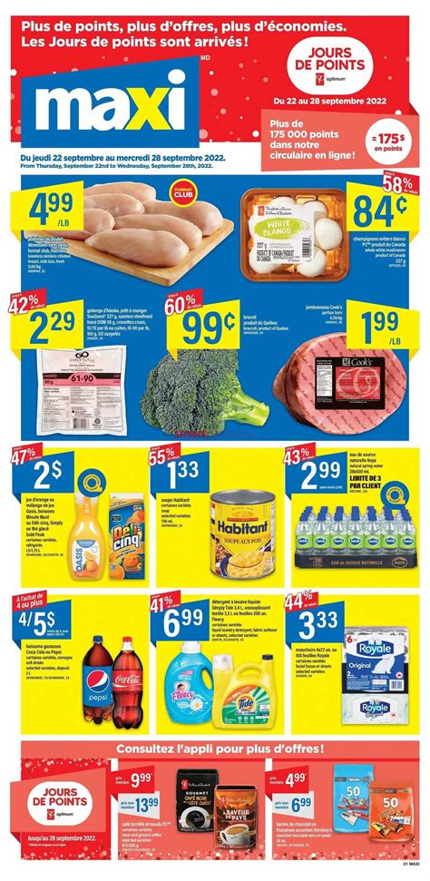 Maxi Flyer September 22 To 28