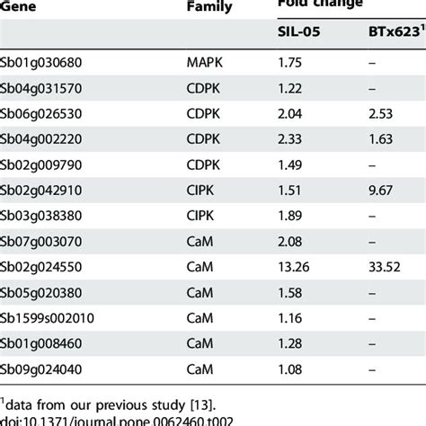 Pathogen Bipolaris Sorghicola Induced Genes Encoding Receptors In Download Scientific