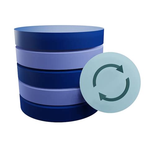 Premium Psd 3 D Illustration Of Refresh Icon