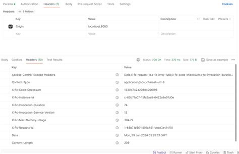Postmanでオリジン間リソース共有 Corsのテストを行う