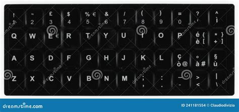 Querty Computer Keyboard Stock Photo Image Of Qwerty