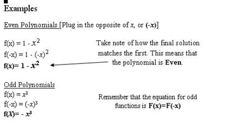 5 Best Images Of Even Odd Or Neither Functions Worksheet Polynomial Functions Even Or Odd