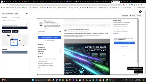 Er Anurag V On Linkedin Webdevelopment Ai Tech Codingfun Websitedesign