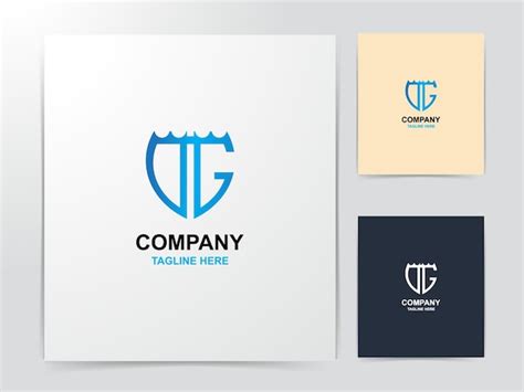 Premium Vector Creative Dg Monogram Logo Design
