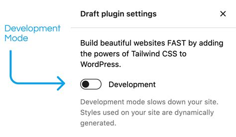 mode add tailwind css to wordpress in seconds