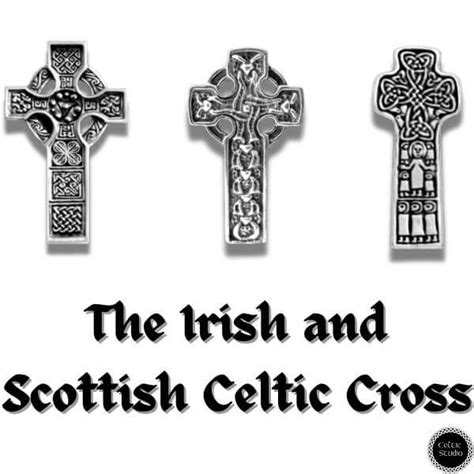 Scottish Celtic Cross St Martin Celtic Cross Sterling Silver