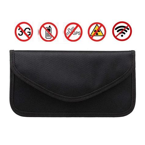 Rfid Blocker Pouch Rfid Credit Card Sleeve Anti Theft Faraday Bag For