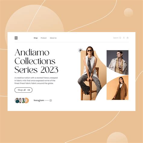 Ecommerce Header On Behance