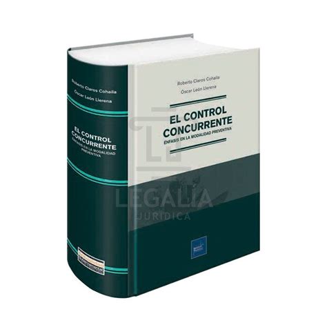 El Control Concurrente Librería Legalia Jurídica