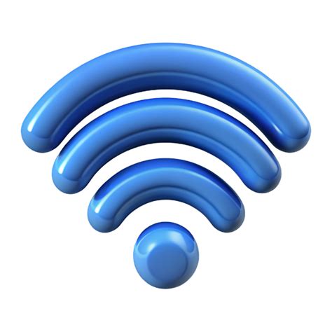 Wifi Signal 3d Illustration 46593685 Png