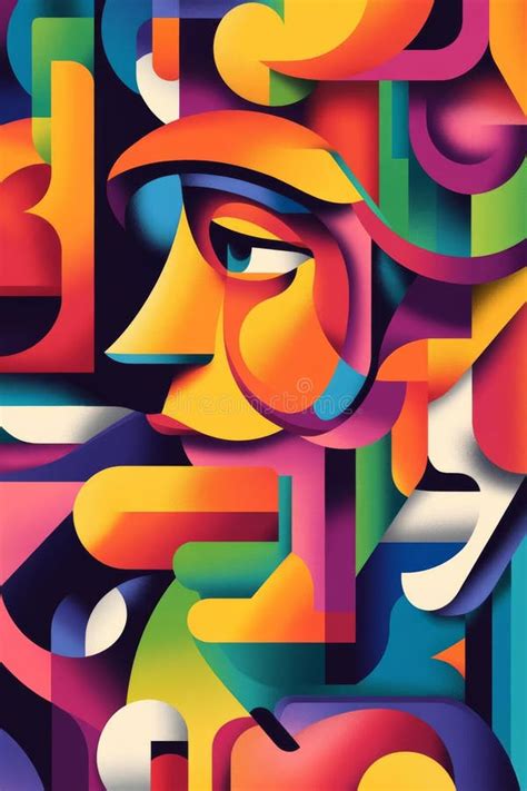 Colorful Graphic Design Illustration Creative Fonts Dynamic Shapes Bold Colors Eyecatching